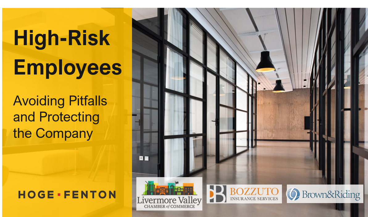 High-Risk Employees: Avoiding Pitfalls and Protecting the Company ...