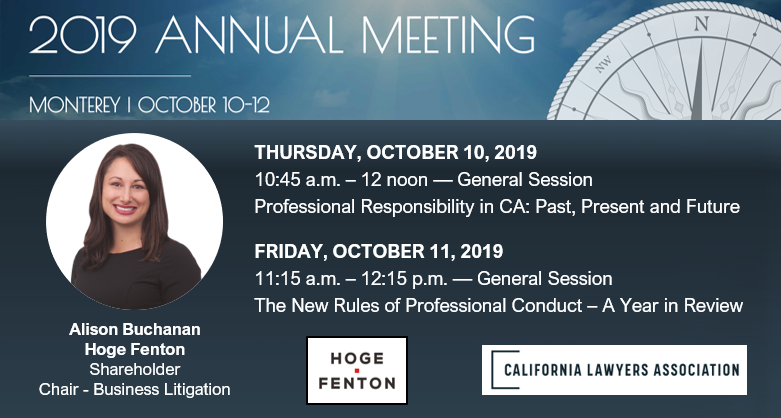 Shareholder and Business Litigation Chair, Alison Buchanan to speak at ...