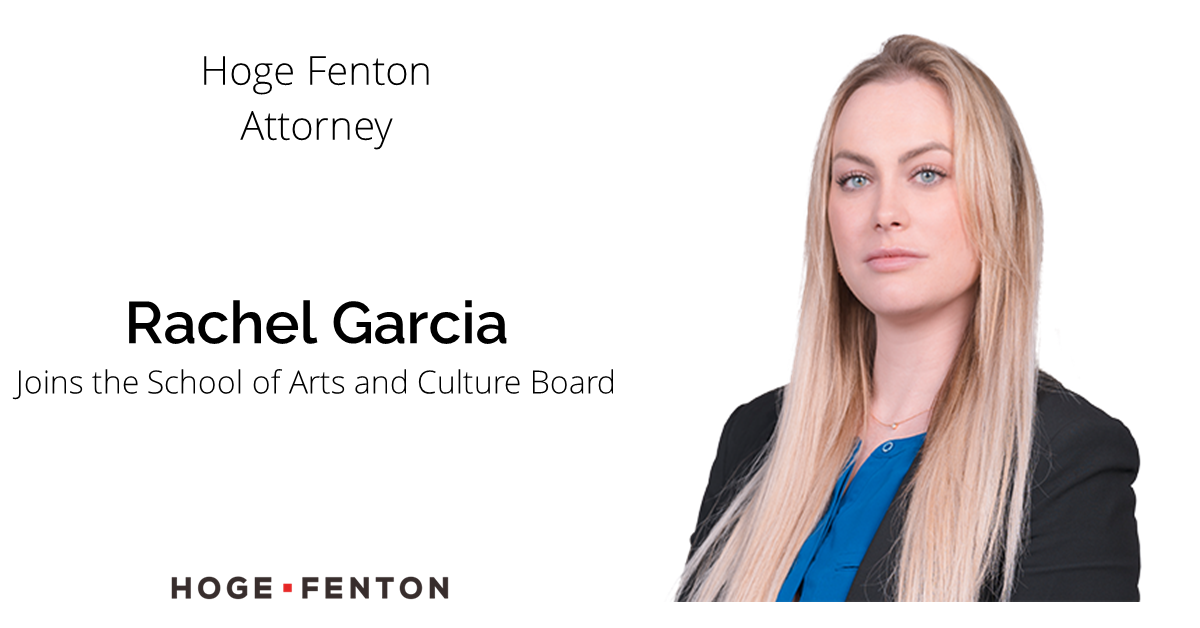 Rachel Garcia Joins the School of Arts and Culture Board | Hoge Fenton ...